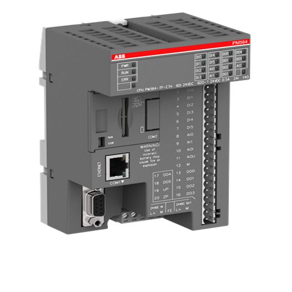Contrôleur logique programmable PM564-TP-ETH AC500 1SAP120900R0071 ABB | Radper