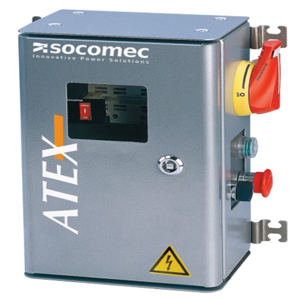 Coffret de sécurité ATEX en tôle 3P 80A raccordement bas/bas 3V413008 ...